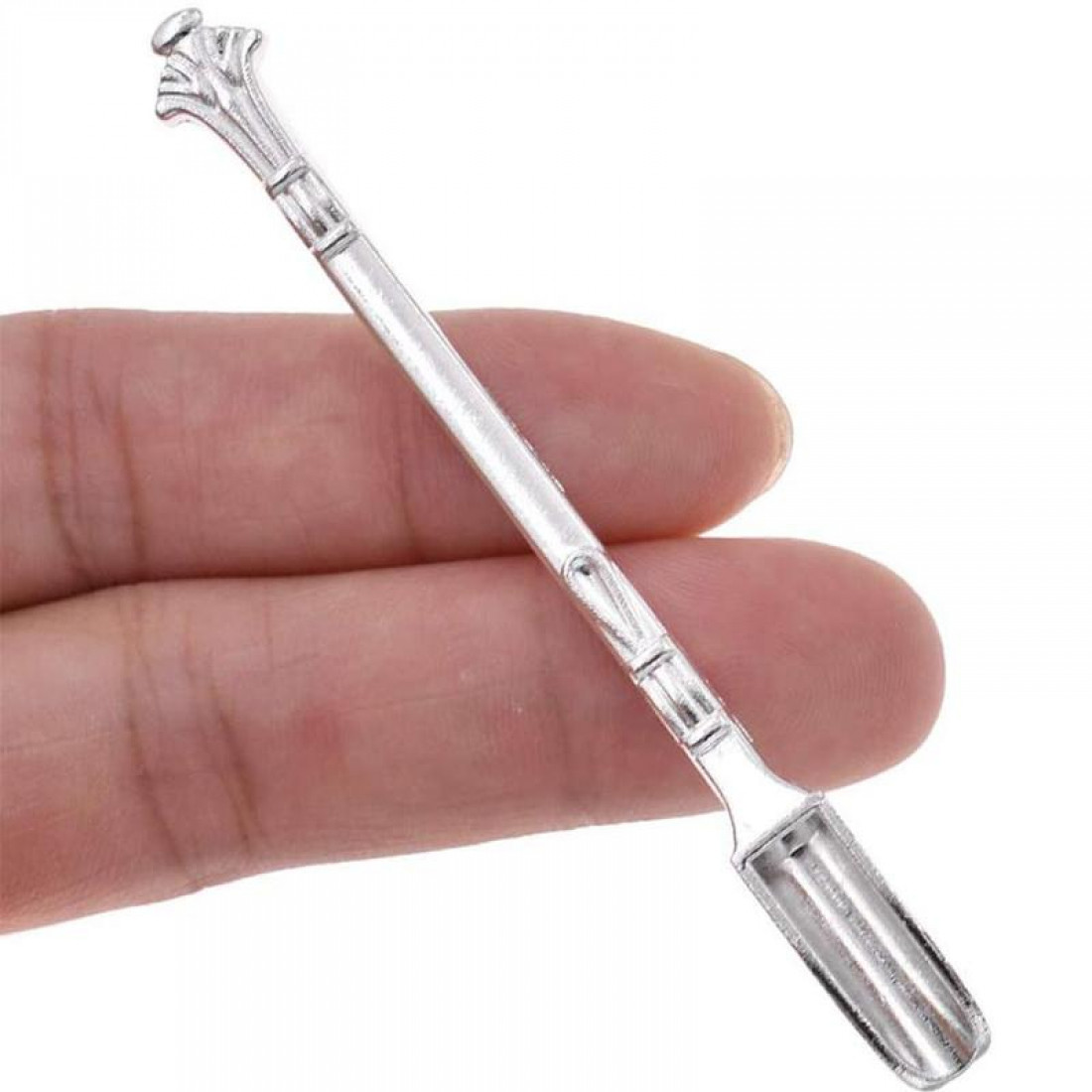1pcs Metal Spoon Use For Sniffer Snorter Hoover Hooteer Snuff Snorter ...
