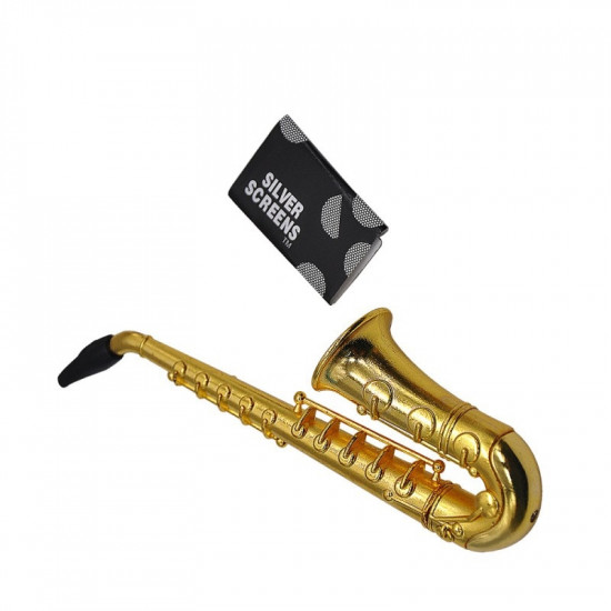 SWSMOK Sax Small Saxophone Portable Smoke Tobacco Herb Smoking Pipes ...